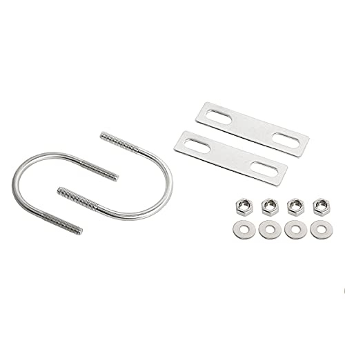 -/M6x48mm/-・Size:M6x48mm・?Uボルト Diameter x 全体 Width: 5.2 x 58.4んん / 0.2 x 2.3 溝の幅: 48んん / 1.89 ラウンドチューブサイズに最適: 48んん / 1.8...