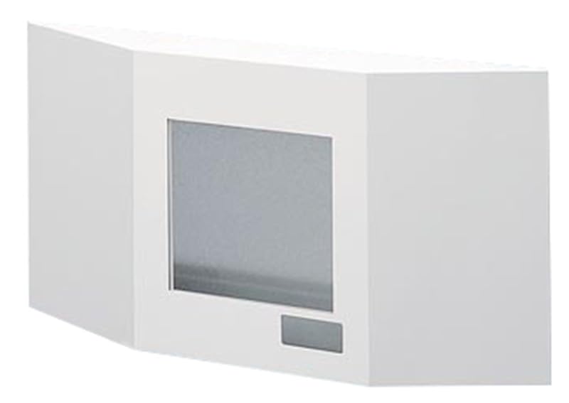 ホワイト/小型サイン/FK11734C・パッケージ個数:1・寸法:幅:465mm、高さ:245mm、出しろ:68mm・本体:亜鉛鋼板、カバー:鋼板ホワイト・備考:壁直付型、C級10形、FA10303C用・FA10307C用・従来形タイプ・本...