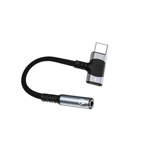 -/Type-C to Aux 3.5mm 変換 ケーブル/-・2-in-1充電同時充電しながら音楽を聴いたり、高性能な充電チップが内蔵しており、過電流制限があり、効率良く充電時間を短縮し、安定した充電を実現します。注：急速充電効果を実現す...
