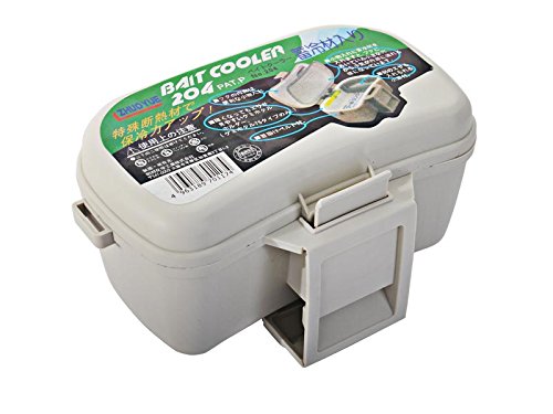 ベイトクーラー 204 グレーベージュ/204/701174・Style:ベイトクーラー 204 グレー・パッケージ個数:1・サイズ:182×118×92mm・本体素材:耐衝撃性コーポリマー・ベルト通し穴付・ベルト付・保冷剤付■断熱材入で夏...