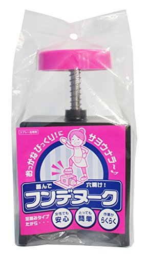 ピンク/-/-・Color:ピンク・パッケージ個数:1・サイズ約:W8.5×D7.5×H15cm・本体重量約:200gより ●スプレー缶専用の足踏みタイプのガスぬき器具です ●安心・安全に穴あけできる足踏みタイプ ●切れ味抜群の特殊カット針...