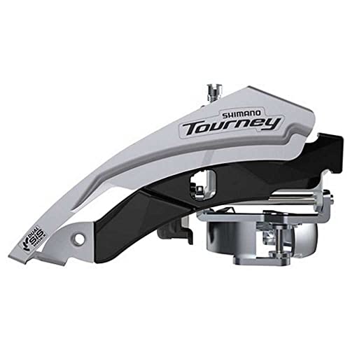 シルバー/小/EFDTY601LML3・パッケージ個数:1・フロントディレイラー FD-TY601-L3 トップスイング バンドタイプ 3X6/7/8S アングル：63-66度 シマノ FD-TY601 SHIMANO TOURNEY TY...