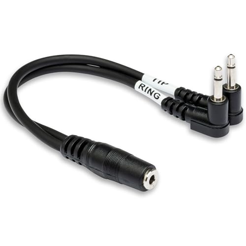 ブラック/-/YMM492・パッケージ個数:1・ホサ・ステレオミニメス（3.5mm TRS）とL型モノラルミニオス（3.5mm TS）×2を採用した変換アダプターです。ステレオミニプラグを航空機内用のモノラルミニプラグ×2へ変換する事が可能...