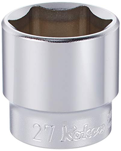 -/27mm/3400M-27・Size:27mm・パッケージ個数:1・規格inch:3400M-273/89.5mmSQ. 6角ソケット 27mm 3400M-27