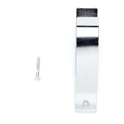 モダンシルバー/Pack of 1/VB-064・Size:Pack of 1・引戸用の簡易ブレーキ金具・木ネジ:2.1Φ×12.8mm引戸の閉まるスピードを減速します。跳ね返り防止にもなります。
