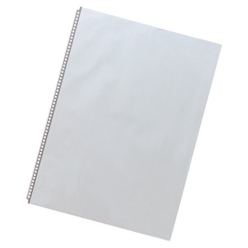 交換ポケット-/A2/N1480・Size:A2・パッケージ個数:1・サイズA2・付属中台紙グレー付・穴数60穴・入数10枚・寸法幅439mm×高さ600mm綴じ穴部分をテープ補強した、耐久性の高い大判クリヤーポケット。 A2サイズ420m...