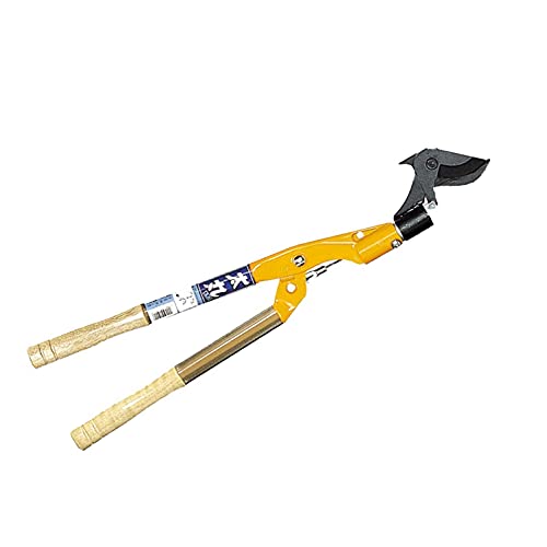 インダストリアルyellow/0.6m/N-151・パッケージ個数:1・全長:0.6m・刃長:70mm・重量:850g・生木切断能力:27mm・刃:普通刃商品紹介 テコの力でらくらく枝切りが出来る 用途 植木・果樹枝切り用 特長 ・ハサミが...