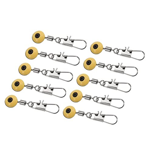 素材: 鉄;表面処理: ニッケルメッキ; 強度: 15kg / 33 lbs・外径: 7.5 mm; 全体の長さ: 29 mm;パッケージリスト: 20 x 釣りラインシンカースライド・利点: インターロックスナップ、クイックリリース付き。...