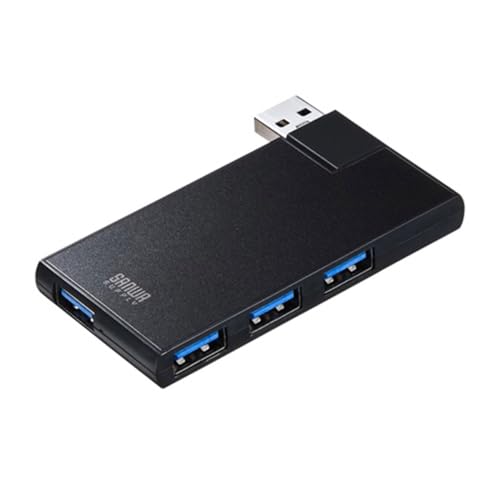ブラック/-/USB-3HSC1BK・パッケージ個数:1・コネクタが回転する持ち運びにも便利な直付けタイプのUSB3.0ハブ・USB3.1/3.0のスーパースピードモード5Gbps理論値に対応しています。・USB2.0/1.1規格との互換性...
