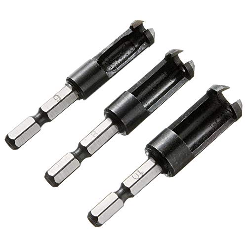 -/6・8・10mm/DBD-3S・Size:6・8・10mm・パッケージ個数:1・ボール盤専用・作成可能ダボサイズmm:径6・8・10、長さ最大25・シャンク径mm:6.35六角・適正回転速度min-1:1000以下・先端硬度HRC:41...