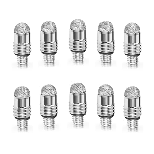 メッシュチップ10個/-/Mesh Tips・メッシュファイバーチップ タッチスクリーンパッシブ容量式ペンの交換用ペン先。GUUGEI Stylusに対応: B091J7GG7 B0B6C74D78 B0BPSLVWZK・細字 + 高精度 ...