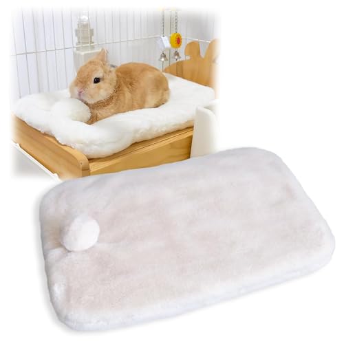 しろい/M/TD・Size:M・パッケージ個数:1・柔らかい保護柔らかいマットは硬い床から足裏を効果的に保護し、足裏の負担を軽減します。・厚くて暖かいマットは厚くて暖かく、柔らかく広々とした空間がうさぎの体を優しく包み込み、冬の寒さを防ぎま...
