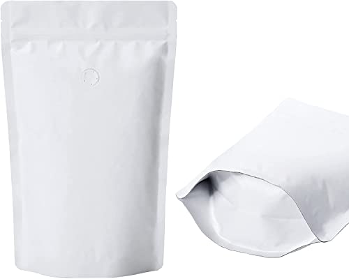 ホワイト/250g用/-・Size:250g用・サイズ250g用 8 oz165X235mm 材質表面/クラフト紙 内面/アルミ蒸着素材・自立する形状 底部はマチがあるから自立することができます。容量が大きくなりながら収納も便利です。普段は...