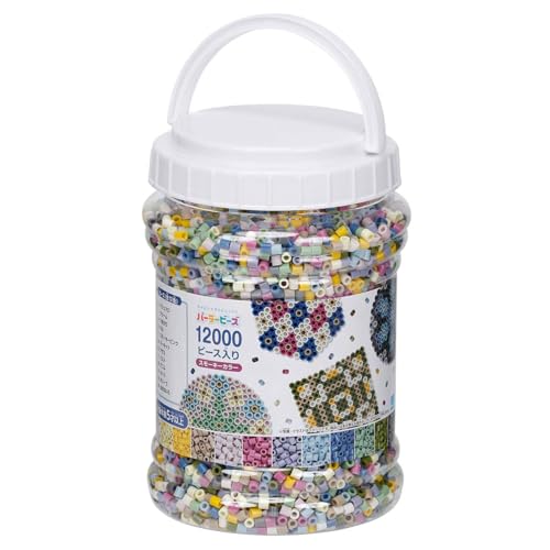 スモーキーカラー/中型/80-17581・Color:スモーキーカラー・パッケージ個数:1・対象年齢:5歳以上味わい深く優しい印象のくすみカラー12色を厳選12 000ピースのミックスビーズが入った大容量ボトル●主役にも脇役のもなれる絶妙な...