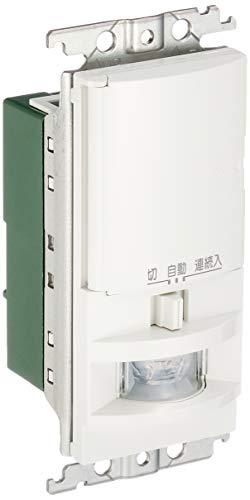 ホワイト/-/WTK1411WK・PatternName:?品・パッケージ個数:1・●住宅向 かってにスイッチセンサ付配線器具br●検知後連動動作時間約10秒~30分可変形br●明るさセンサ・手動スイッチ付br●適合負荷: LED照明・蛍光...