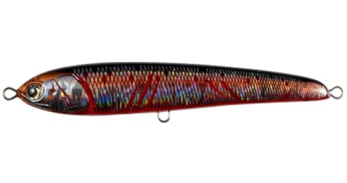 160mm/50g Fフローティング002 血みどろ/160mm/632-057・カラー: 002 血みどろ・サイズ: 160mm / 重量:50g・タイプ: フローティングF・搭載フック: トレブルフック #1/0 搭載リング: #6・モ...