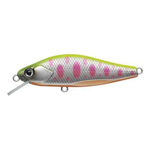 #32 サイトチャートヤマメ/50mm/-・Color:#32 サイトチャートヤマメSize:50mm・#32 サイトチャートヤマメ・全長50mm・自重5g・ファストシンキング・ミノー（シンキング）視覚アピールと適性波動の両面アプローチ。渓...