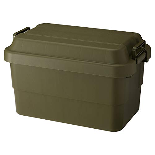 本体グリーン/TC-50/TC-50KH・Style:本体Color:グリーンSize:TC-50・パッケージ個数:1・60x39x37 cm・ポリプロピレン・グリーン・50L・100KG・フタの裏は格子状のリブを立てた特殊構造。耐荷重は1...
