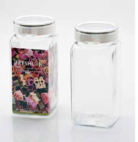 商品サイズ(mm)：W110×D97×H210重量(g)：200g容量：1.7L材質：飽和ポリエステル（フタ：ポリプロピレン、上蓋：飽和ポリエステル（PCT）、パッキン：シリコンゴム）ワンタッチ開閉で出し入れ簡単、キッチンで大活躍の保存容器...