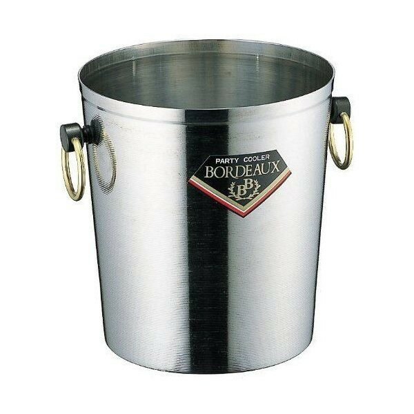 ●サイズ／φ18×高さ20cm●容量／4L●材質／18-0ステンレス●生産国：日本製（燕三条産）☆ステンレス製のお洒落なワインクーラーです。☆アイスペールとしてもご使用いただけます。