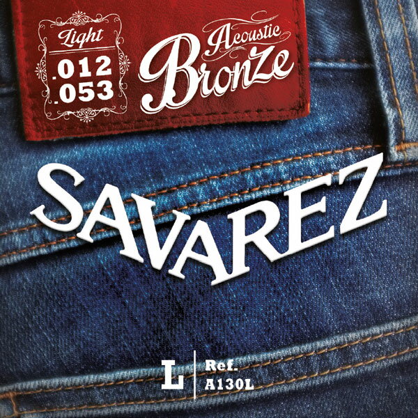 この商品は SAVAREZ A130L ブロンズ アコースティックギター弦 ポイントサバレス ブロンズ ライトゲージ 12-53 サバレス SAVAREZ ガットギター弦で圧倒的なシェアを誇る老舗フランスメーカー『サバレス』がアコースティッ...