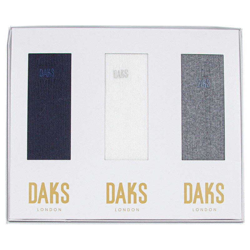 【商品説明】どんなシーンでも使いやすいシンプルなカジュアルソックス。 【内容】ソックス（約24〜26cm）×3 【型番】DAC-30 【材質】綿・ナイロン・PUR 【箱サイズ】化粧箱：約245×290×25mm（入） 【箱入重量】約360g...