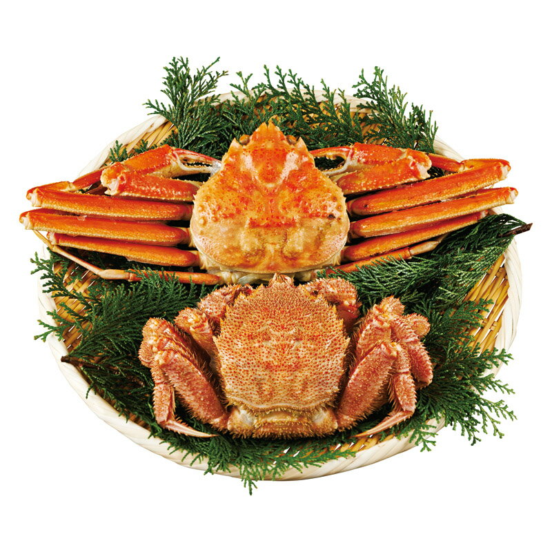 【商品説明】食べやすさ抜群のずわいがにと濃厚な味が自慢の北海道産毛ガニをセットにしてお届けします。 【内容】ずわいがに（500g）・毛がに（350g）×各1 【型番】5035 【箱サイズ】無地箱：約423×170×95mm（入） 【賞味期限...