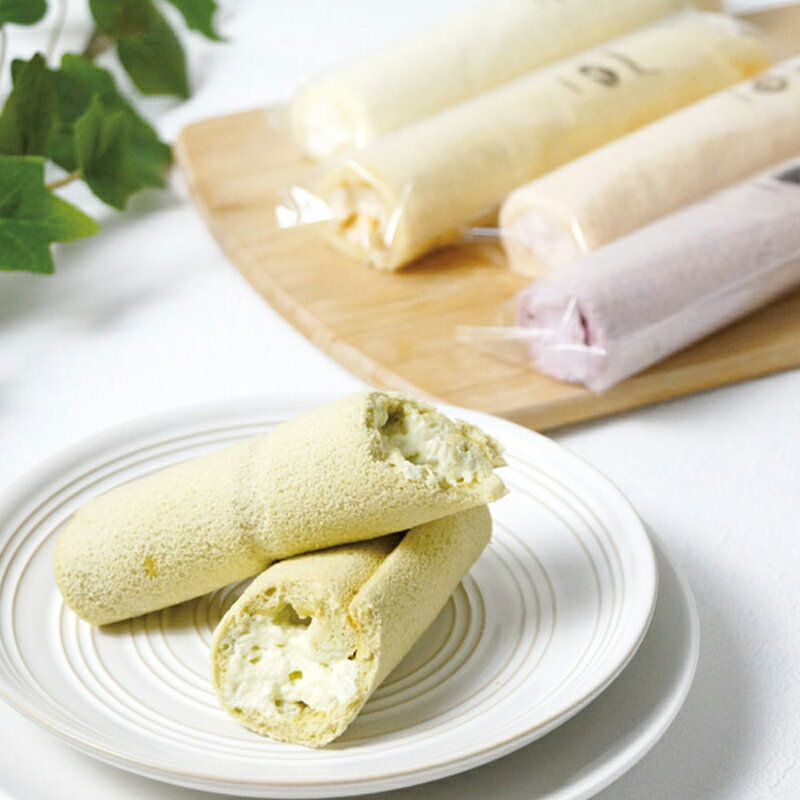 【商品説明】ミルク風味をしっかりと感じる5種類のクリームをふわふわ食感のスポンジで巻き上げ、スティック状のロールケーキに仕上げました。ワンハンドで食べられるので、ティータイムはもちろん差し入れや外出先でのひとときにおすすめです。 【内容】プ...