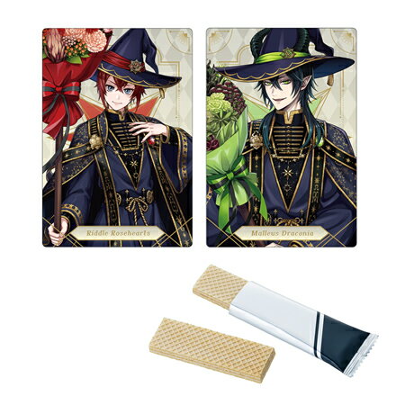 ■1ボックス20個入。1個にウエハース（焼菓子）2枚。全29種予定。■『ディズニー ツイステッドワンダーランド』のカード付ウエハース最新弾が登場！ナイトレイブンカレッジ全22寮生をラインナップ！ウエハースは個包装のバニラクリーム味ウエハース...