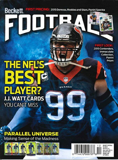 アメリカンフットボールカード（NFL）のプライスガイド（シングルカードの相場の目安）です。　