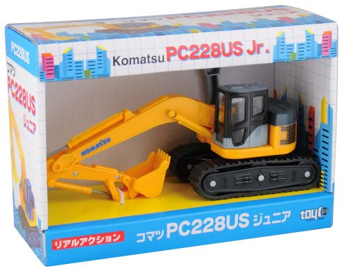 コマツPC228ジュニアマルチカラー/ワンサイズ/・Style:コマツPC228ジュニア・パッケージ個数:1・梱包サイズ:17c×10c×23c・色: マルチカラー・素材: レバー・対象年齢: 子ども商品紹介 レバーひとつでリアルなアクショ...