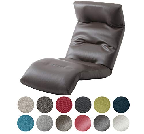 リクライニング・09PVCブラウン W540×D730〜1380×H120〜700mm A193下R-595BR・・Color:09PVCブラウンPatternName:下タイプ・サイズ:幅54×奥行93~138×高さ12~70cm・生産国...