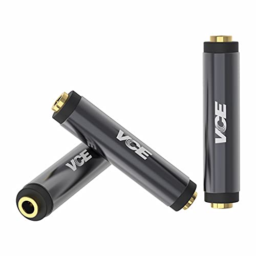 ・グレー 3個セット S81283PCA・機能：3.5mmメスー3.5mmメス中継アダプタです。ヘッドフォンやイヤホン等に使われているステレオみにケーブルを中継して、二本のケーブルを繋げるコネクタです。二本短い3.5オーディオケーブルを接続...