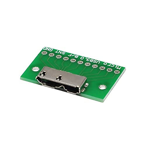 ・USB3.0 Micro B ?点 USB 3.0 Micro B ・USBデータケーブルテスト、DIY電子製品に適しています。・USBコネクタ端子間の距離が小さすぎるため、手動はんだ付けには不便です。・PCB基板の転送により、この問題は...