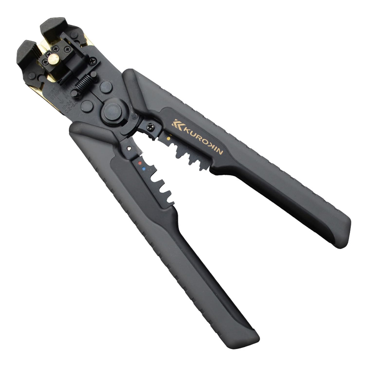 ・黒 PP717A220BG・全長:205mm・適応電線サイズAWG:10〜26・適応電線サイズMM2:0.05〜8・材質:特殊鋼説明 スピーカー線なども二本同時に剥くことができる 用途 機械・自動車の整備などの配線作業に最適 特徴 ・スピ...