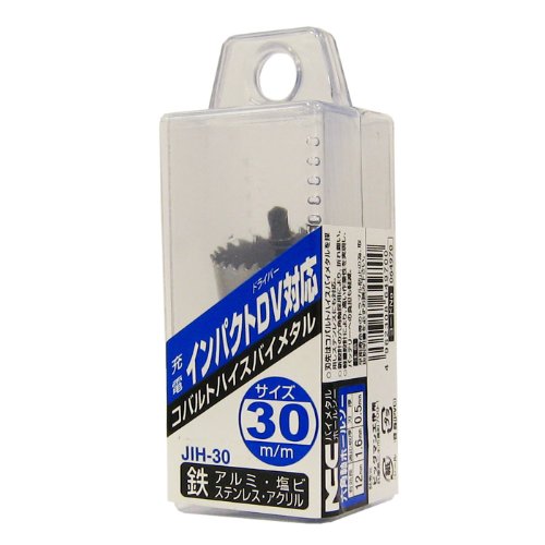 インダストリアル・ 30mm JIH30・・Size:30mm・サイズ:30mm・適応板厚:1.6mm・有効長:12.0mm・適応材質:鉄・アルミ・塩ビ・ステンレス・アクリル・ピッチ:8山/インチ説明 充電インパクトドライバー対応! コバル...