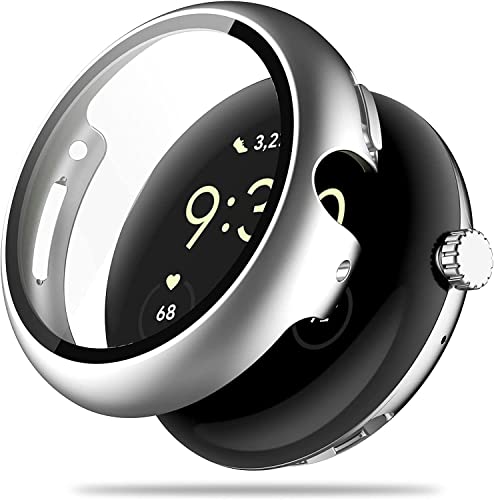 ・シルバー ・・Color:シルバー・対応機種Google Pixel Watch /Pixel Watch 1専用保護ケース。ピクセルウォッチの操作性を損ねない、こだわり抜いた究極的な設計、操作性を追求し、最も適したサイズに作られておりま...