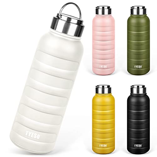 ・ホワイト 1000ml YMMC・・Size:1000mlColor:ホワイト・大容量：1000mlの容量、優れた水筒ボトル、 容量は適切で、屋外の水分補給のニーズを満たすことができ、オフィス、学校、フィットネスなどの長期的な作業シナリオ...