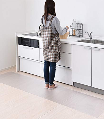床保護マット・ 40*60cm ・・Size:40*60cm・お手入れが簡単PVCキッチンマットPVC製なので、耐水性に優れて、飲み物がこぼれても拭き取ることができ、お手入れもカンタン！帯電防止機能も付き、埃がつきにくく掃除しやすいです。 ...