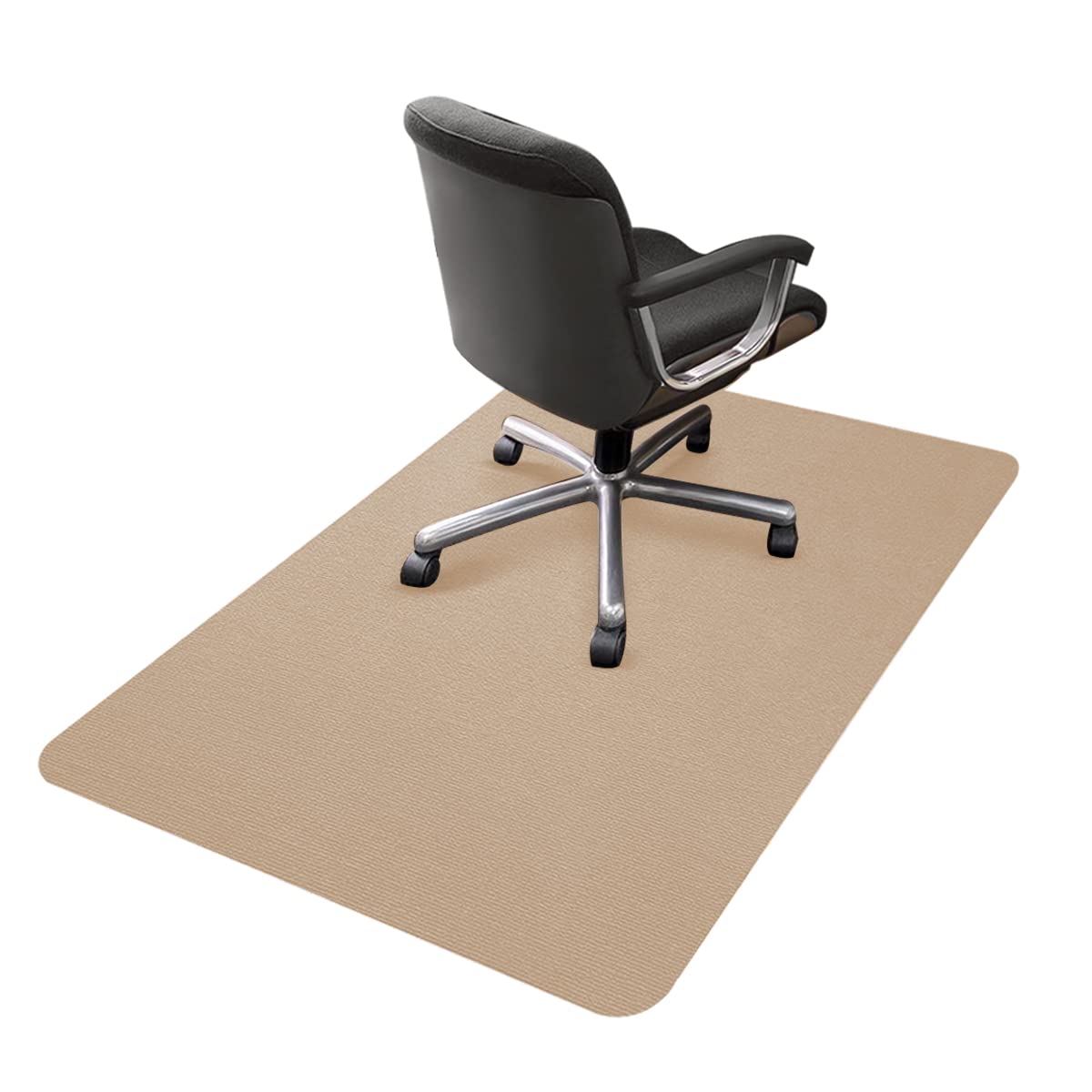 和風・ベージュ 約140x90cm ・・Size:約140x90cm:ベージュ・スクラッチパッド 椅子に座った時の荷重により、床に傷がついたり、床がくぼんだりすることがあります。キャスターの材質に応じて、床を損傷から保護するために、この 4...