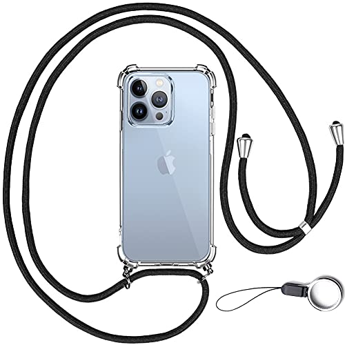 軽量・クリア iPhone 13 Pro XAEAP13P・・ize:iPhone 13 Pro:クリア・多目的キャリー ＆ ファッションデザイン本ケースにはリストストラップとネックストラップが付属します、調節可能なストラップにより、サイド...