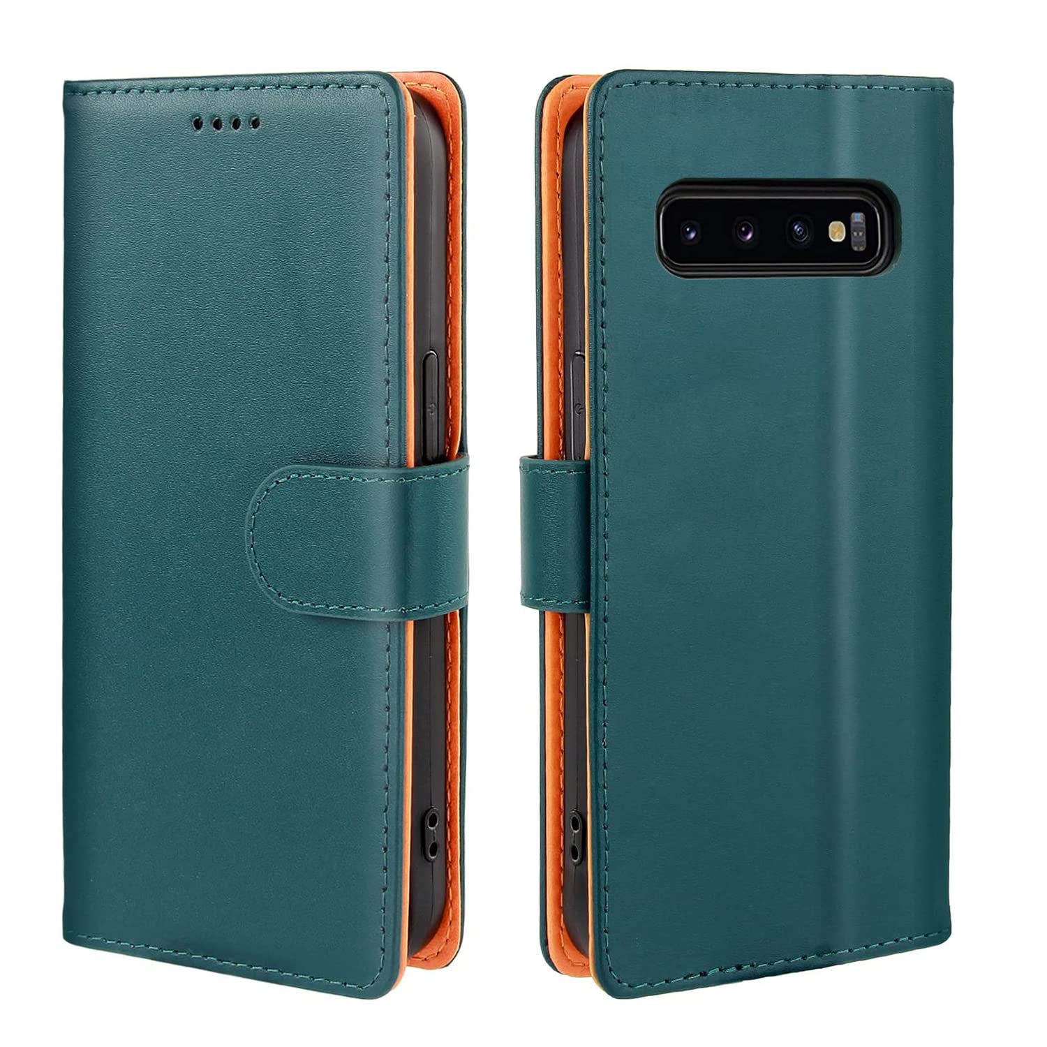 手帳型・グリーン Galaxy 10 Galaxy 10・・ize:Galaxy 10:グリーン・★適用型番：Galaxy 10 6.1インチ シンプルながらユニークなデザインでレジャーはもちろん、ビジネスにも適しています。・★商品の特性1...