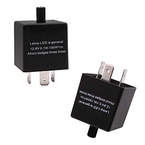 ・ F14 3PN K ・・ize:F14 3PN K・用途：ウインカーをEDバルブに変えた場合に起こるハイフラ現象（ハイフラッシャー現象）を防止します・仕様：製品名3ピン汎用タイプ　1v専用/容量150W・強み：調整ダイヤルを搭載すること...