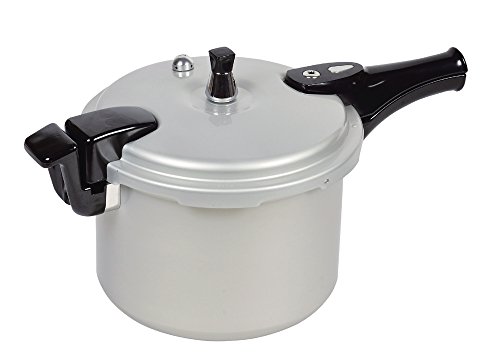 ホワイト/6 L/HB378・パッケージ個数:1・満水容量:6.0L・作動圧力:80kpa・底の厚さ:3.4・原産国:中国・製品サイズ:約全長44×幅25.5×高さ24c、鍋の縁の高さ16.4cアルミ製なので軽い ガス火はもちろん、Hクッキ...