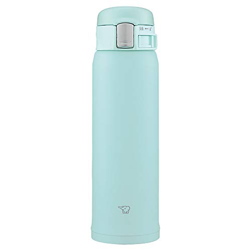 通常モデルミントブルー/480 l/SMSF48AM・Size:480 l:ミントブルー・パッケージ個数:1・容量:480l・本体サイズ:6.5×7D×22Hc・本体重量:0.205kg・原産国:タイ・象印内で最も軽量、コンパクト真空断熱ま...