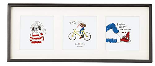 ブラック/小/MA7330・Size:小・パッケージ個数:1・モダンインテリアというコンセプトを追求し心地よい大人の空間を演出する、センスあふれるスタイリッシュフレーム—AVANT・人気のスクエア写真をオシャレに演出できる多窓フレームが登場...