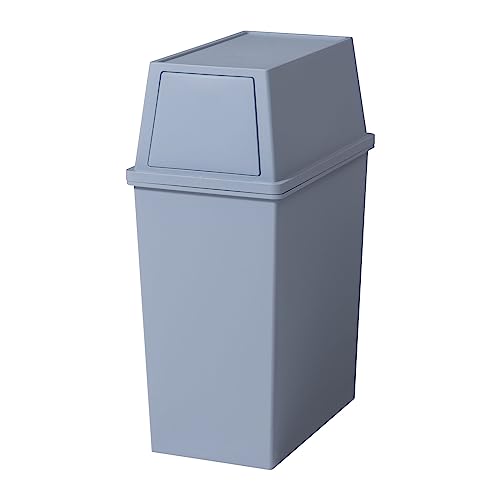 スリムクールグレー/45L/・:クールグレーSize:45LStyle:スリム・パッケージ個数:1・本体サイズ:約28×45×67c・本体重量:約2080g・素材・材質:ポリプロピレン・原産国:日本・容量:約45L●袋止め付き・・・ゴミ袋の...