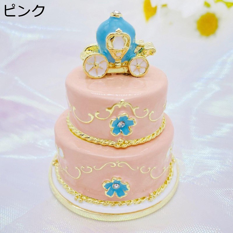 　　　 ◆◇◆人気の秘密◆◇◆ ?装飾的で便利。指輪、イヤリング、小さなジュエリーなどのミニチュア記念品を入れられます。 ?開閉が簡単な金属製の小物入れで、時間と労力を節約できます。シンプルなデザインは、ジュエリーの配置と保管を容易にします...