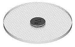 SORAA製LED電球専用アクセサリ『SNAP SYSTEM』円形配光レンズ AC-GC-3636-00-S1対応ランプ：SORAA SM16(無印,J,Z,GA),PAR20円形配光レンズ：36°(広角)狭角(10°など)のみ装着可能