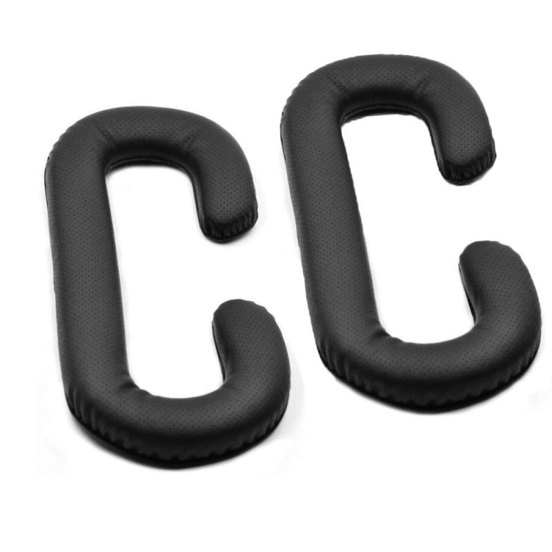 Alever HTC Vive VR用メモリーフェイスフォーム交換用PUレザークッションパッド（2個）より良いFOV-視野を広げます。 これはより薄いフォームの代替品であるため、より広い視野を楽しむことができます。 優れた体験を提供し、VR...